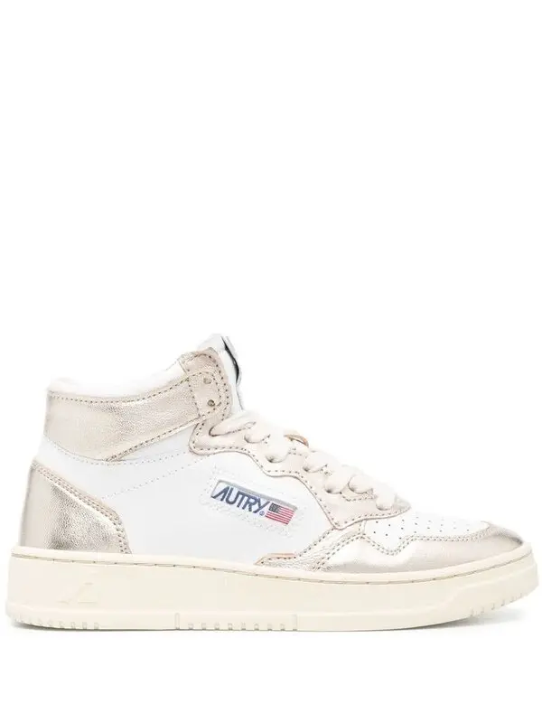 AUTRY Panelled Leather Sneakers