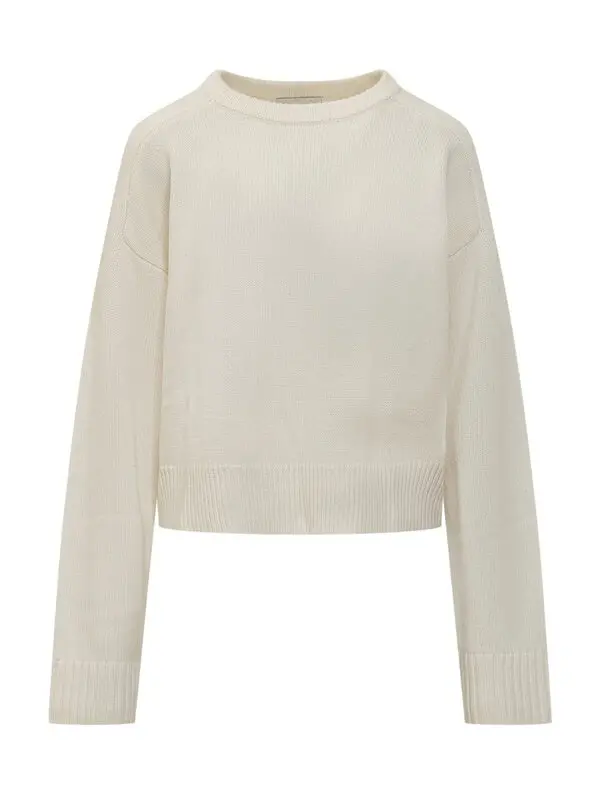 LOULOU STUDIO Oversized Sweater - White