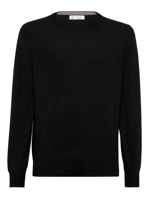 Brunello Cucinelli Cashmere Sweater - Black