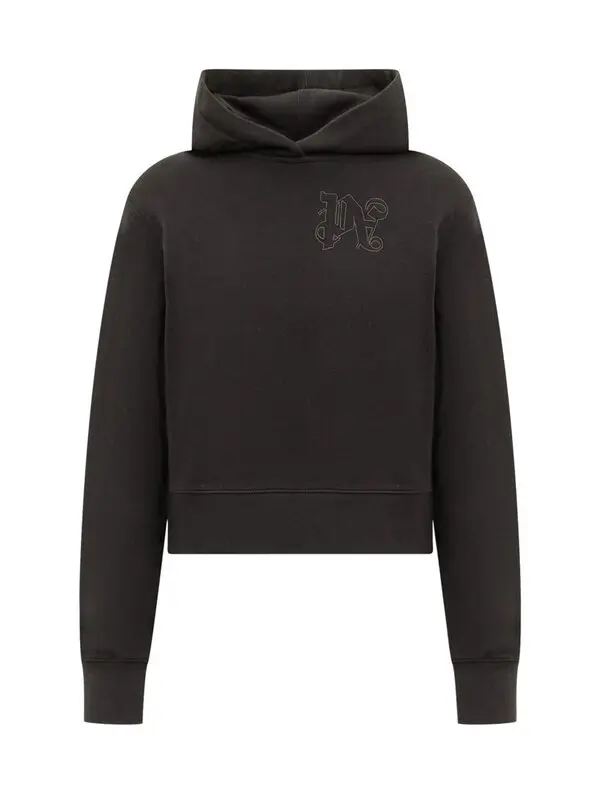Palm Angels Sweatshirt With Embroidered Logo