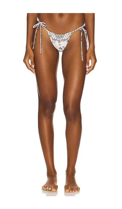 MONTCE Brasil Scrunch Bikini Bottom - Ivy Bandana