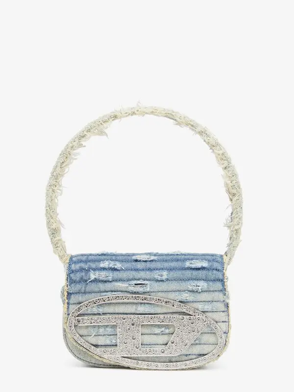 Diesel 1dr Denim Shoulder Bag - Blue