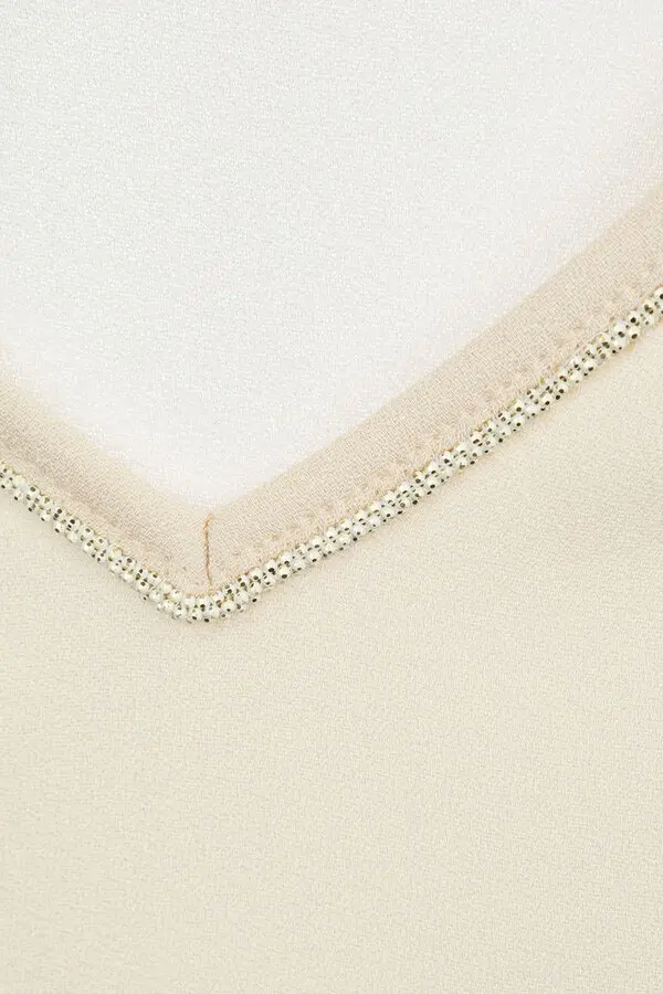 Fabiana Filippi Sleeveless Top With Monile Trim
