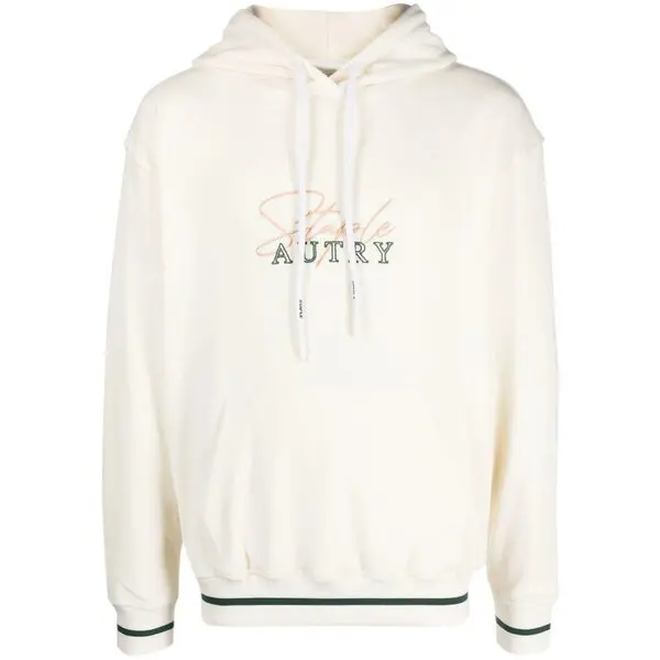 AUTRY Hooded Sweatshirt - White
