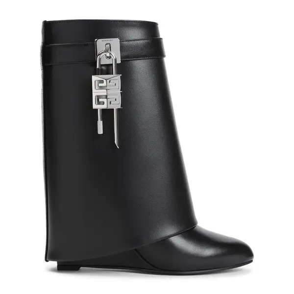 Givenchy Shark Lock Pant Ankle Boots - Black