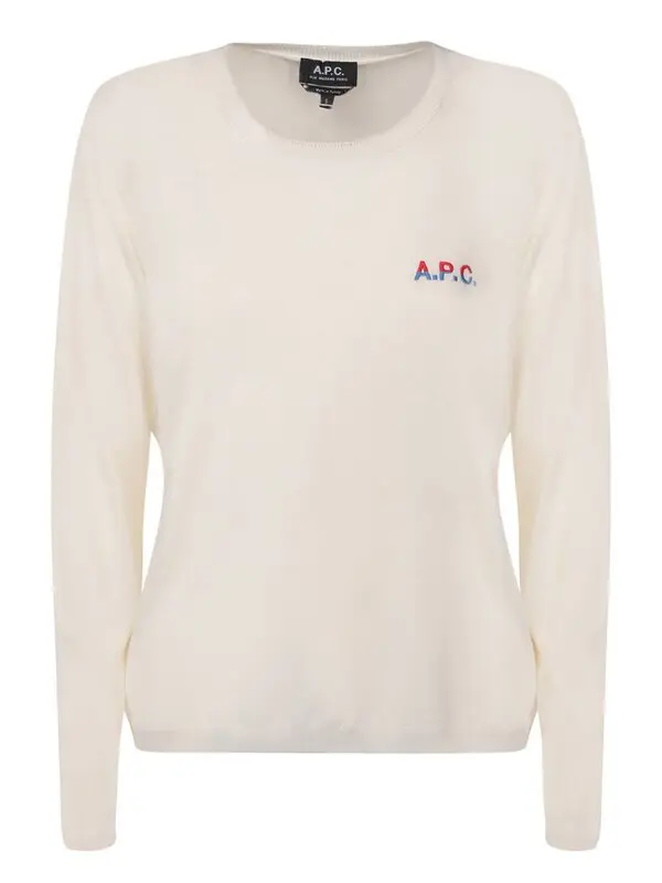 A.p.c. Cotton Knit Sweater