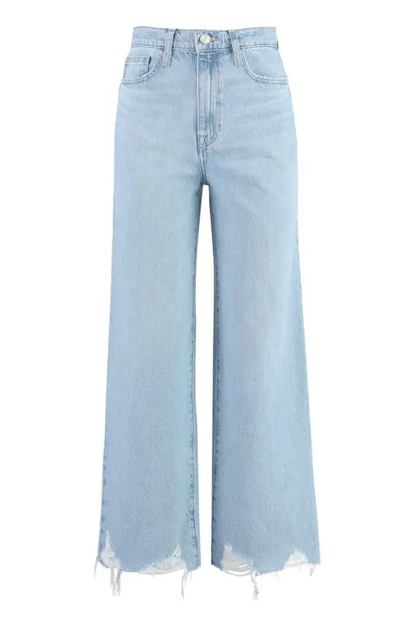 FRAME Le Jane Wide Crop Jeans