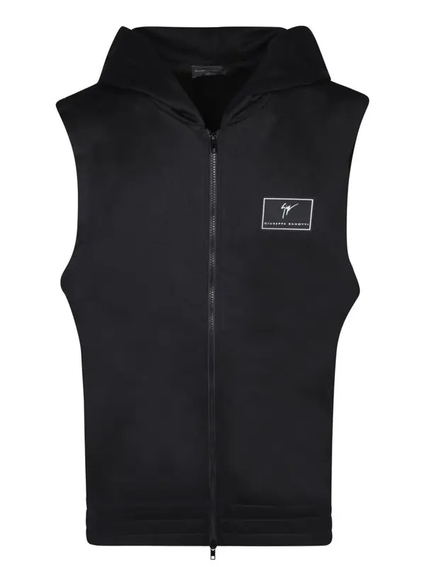 GIUSEPPE ZANOTTI Sleeveless Hoodie