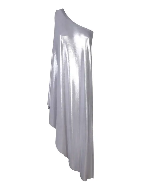 Norma Kamali One Shoulder Tunic - Grey