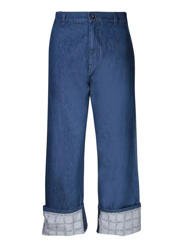 JW Anderson Baggy Fit Jeans - Blue