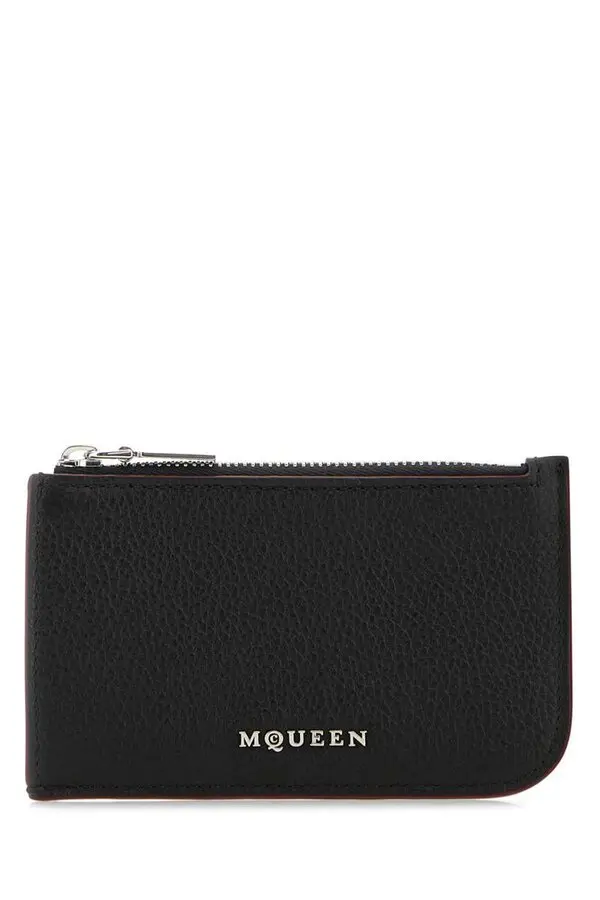 Alexander McQueen Wallets - Black
