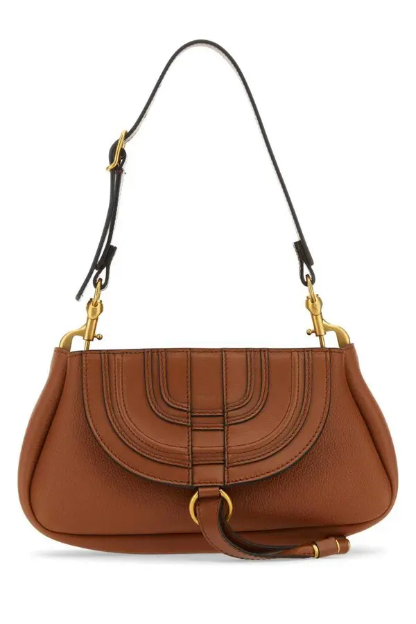 Chloé Small Marcie Clutch - Brown