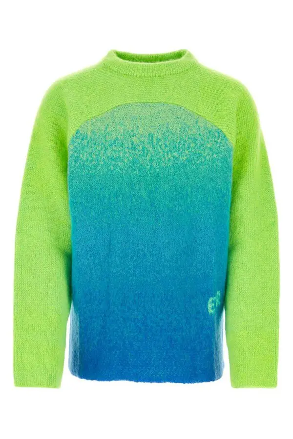 ERL Multicolor Mohair Blend Sweater - Multicoloured