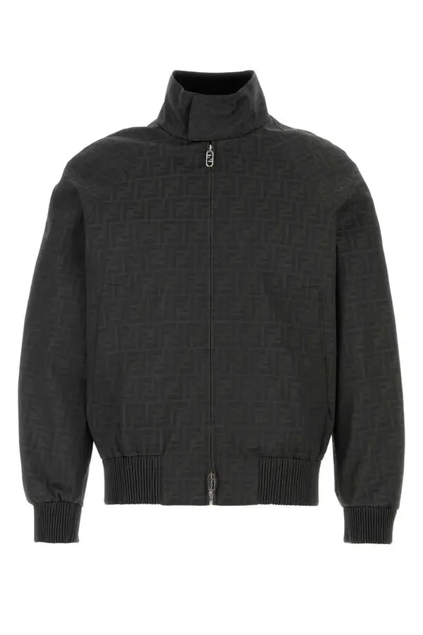 Fendi Embroidered Bomber Jacket
