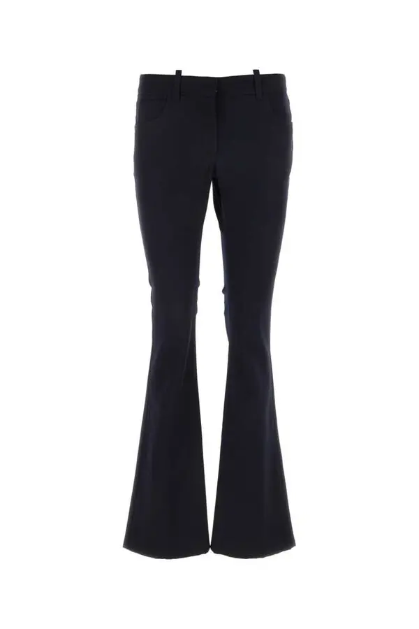 Off-White Wool Pants - Blue