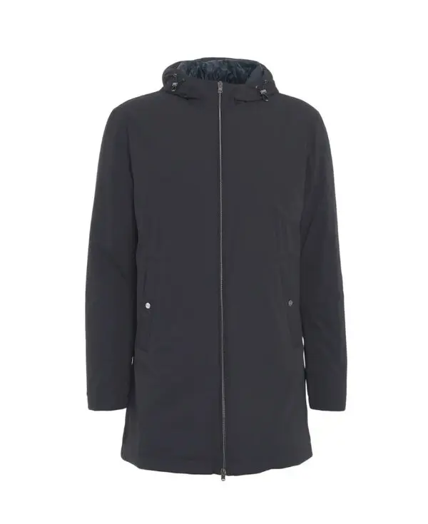 Herno Padded Thigh-length Parka - Blue