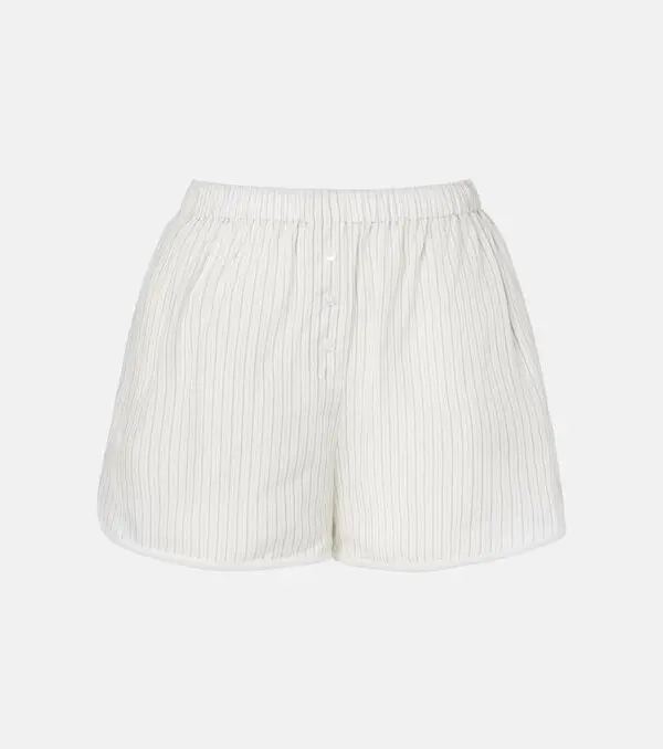 THE FRANKIE SHOP Brenna Striped Shorts