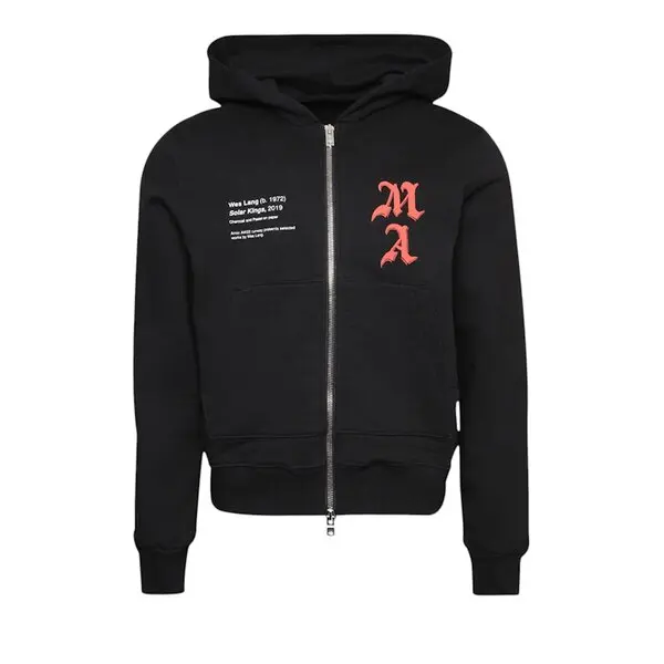 Amiri X Wes Lang Solar Kings Zip Hoodie