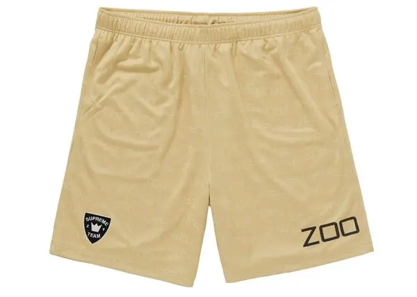 Supreme Zoo York Soccer Short - Light Yellow