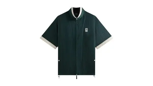 Kith X Wilson Dobby Zip Up Shirt