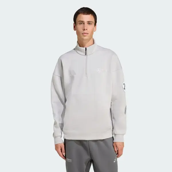 Adidas Mercedes-amg Petronas Formula One Team Silver Arrows Half-zip