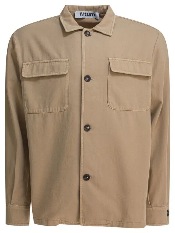 ALTUM Shirt Jacket - Beige