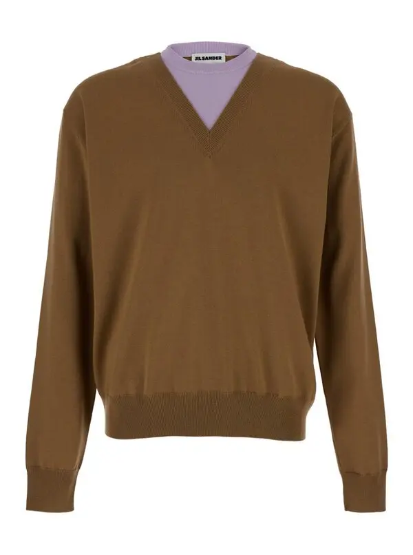 JIL SANDER Wool Double-neck Sweater