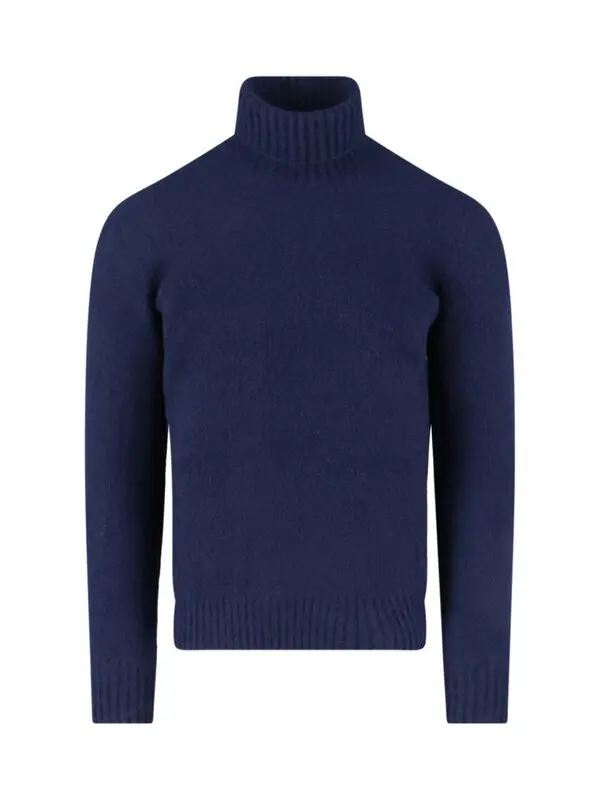 DRUMOHR Lambswool Sweater - Blue