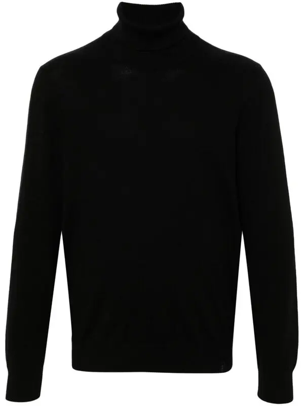 FAY Knitted Virgin Wool Sweater - Multicolor