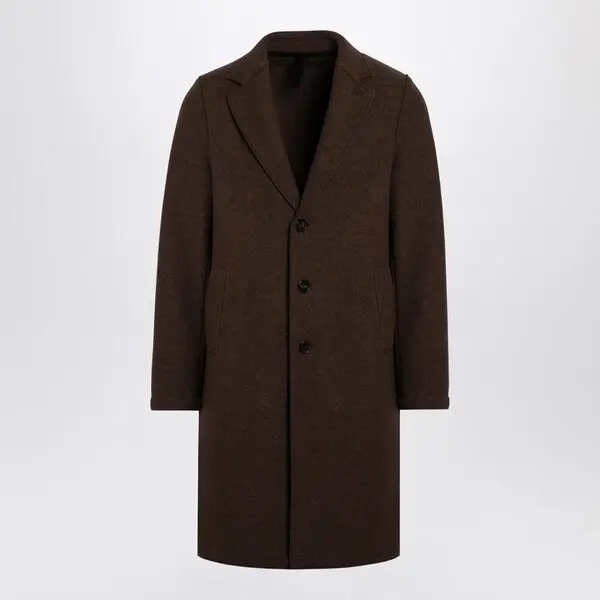 Harris Wharf London Single-breasted Virgin Wool Coat