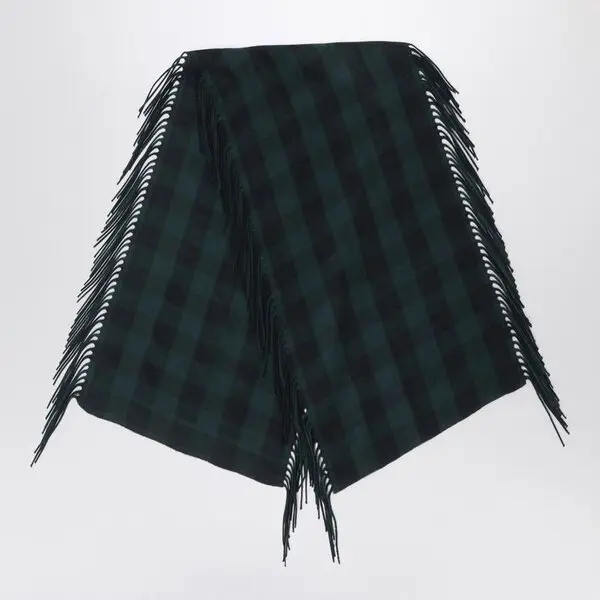 Destin British Check And Shawl - Green