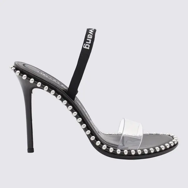 Alexander Wang Leather Stiletto Sandals