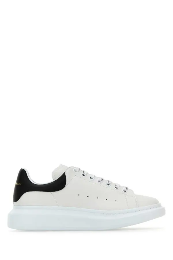 Alexander McQueen Leather Low Top Sneakers