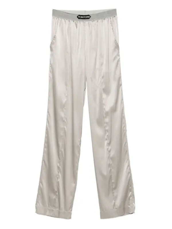 TOM FORD Silk Pajama Pants - Grey