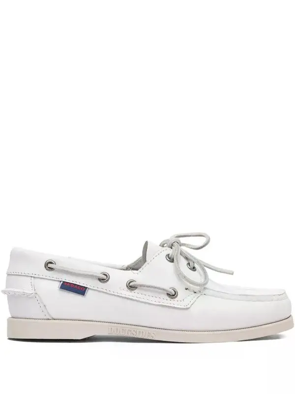 SEBAGO Portland Leather Boat Shoes - White