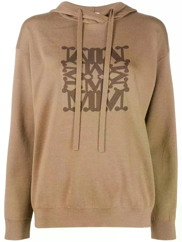 Max Mara Long Sleeve Hoodie - Neutrals
