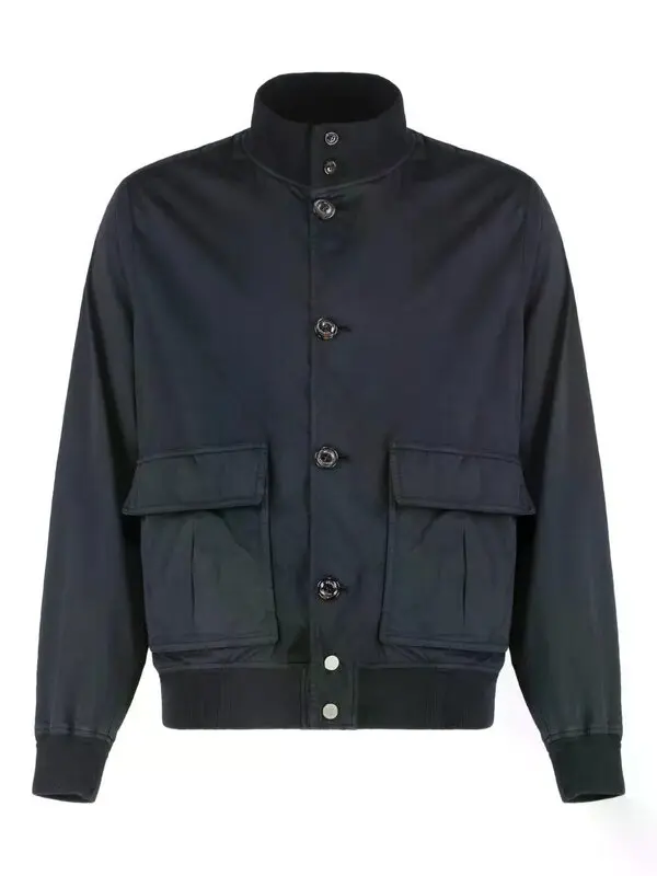 VALSTAR Pocket-detail Unlined Bomber Jacket