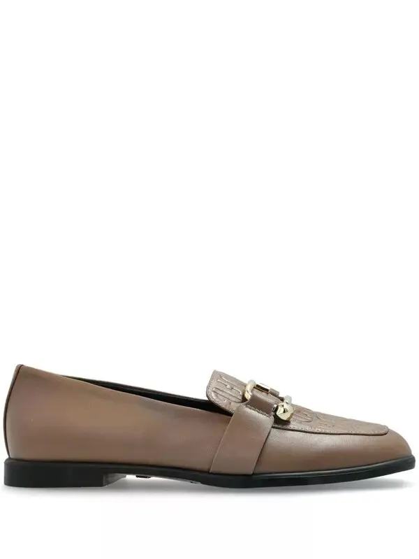 Furla Nuvola Monogram Loafers - Neutrals