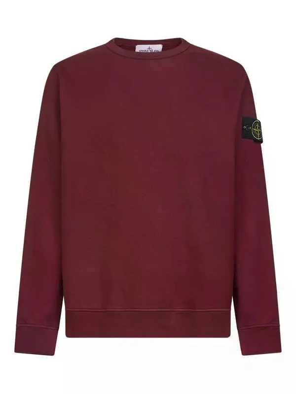Stone Island Crewneck Sweatshirt - Red