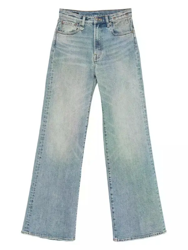 R13 Logo-patch Jeans