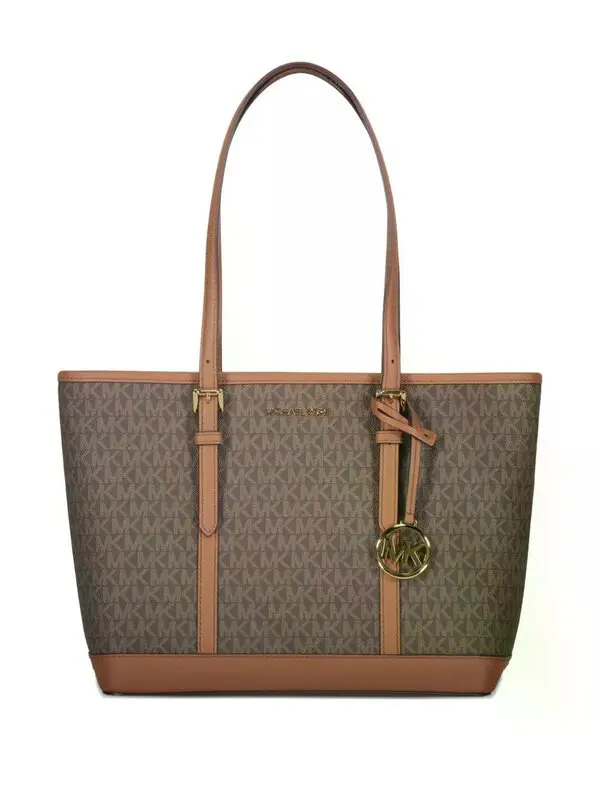 Michael Kors Jet Set Monogram Tote Bag