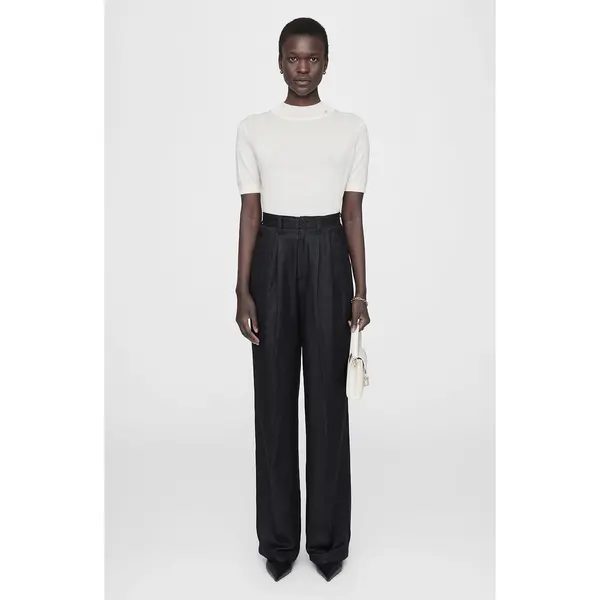 ANINE BING Carrie Wide-leg Trouser
