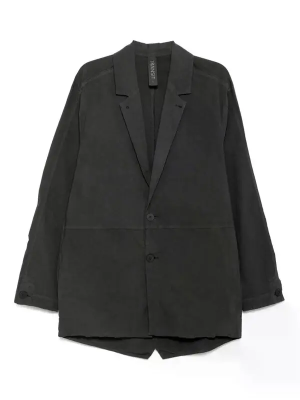 Transit Single-breasted Blazer - Charcoal