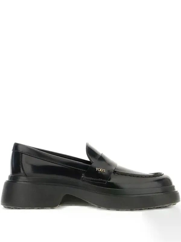 TOD'S Platform Leather Loafers