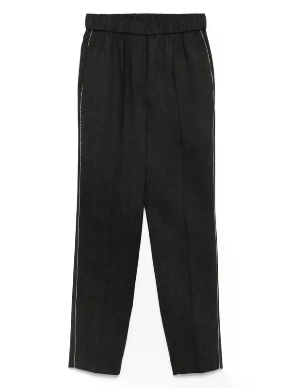 Peserico Side-stripe Trousers