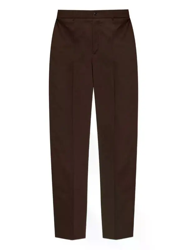 Moncler Logo-patch Trousers - Brown