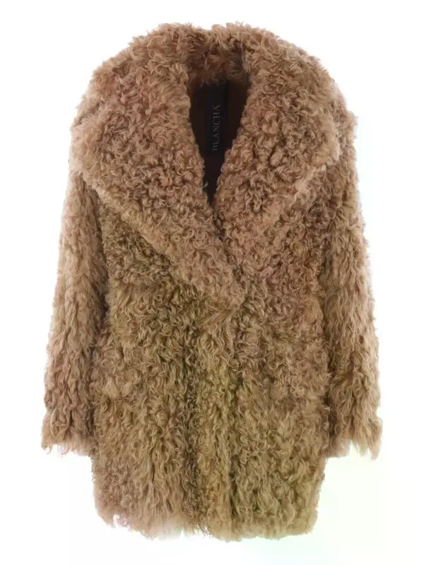 BLANCHA Curly Fleece Coat