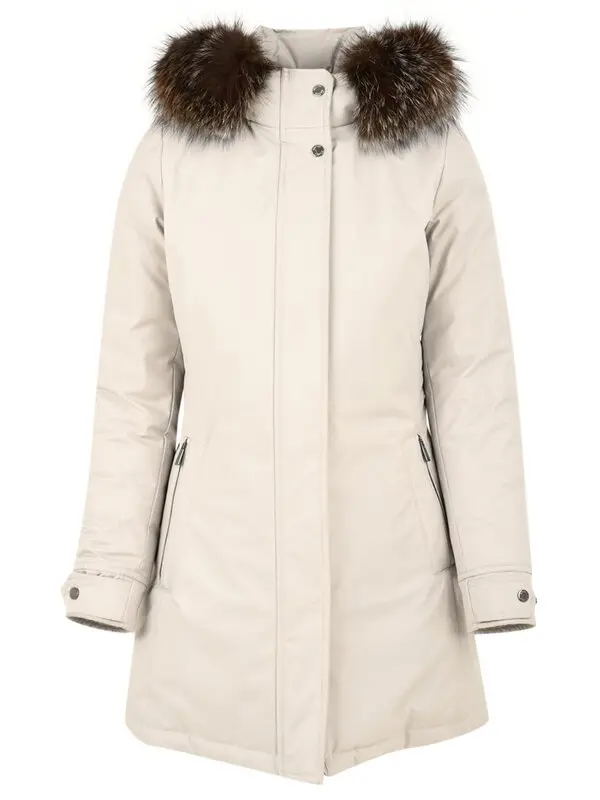 MOORER Coat - Pearl