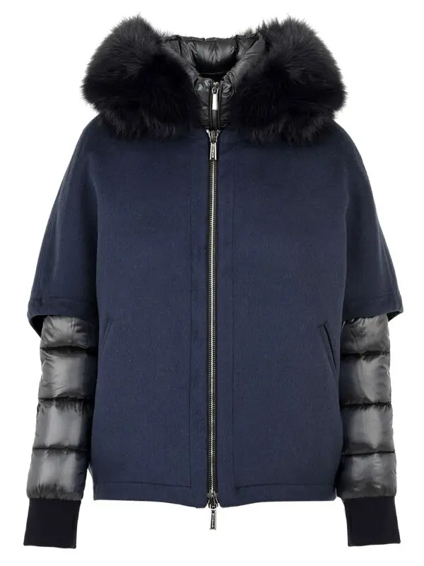 MOORER Fur Trimmed Coat - Ottanio