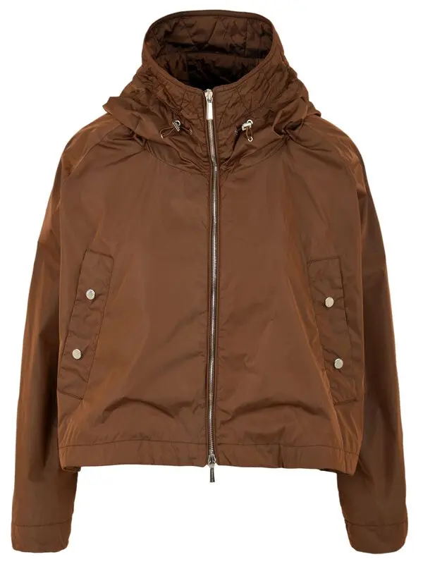 MOORER Lined Technical Fabric Jacket
